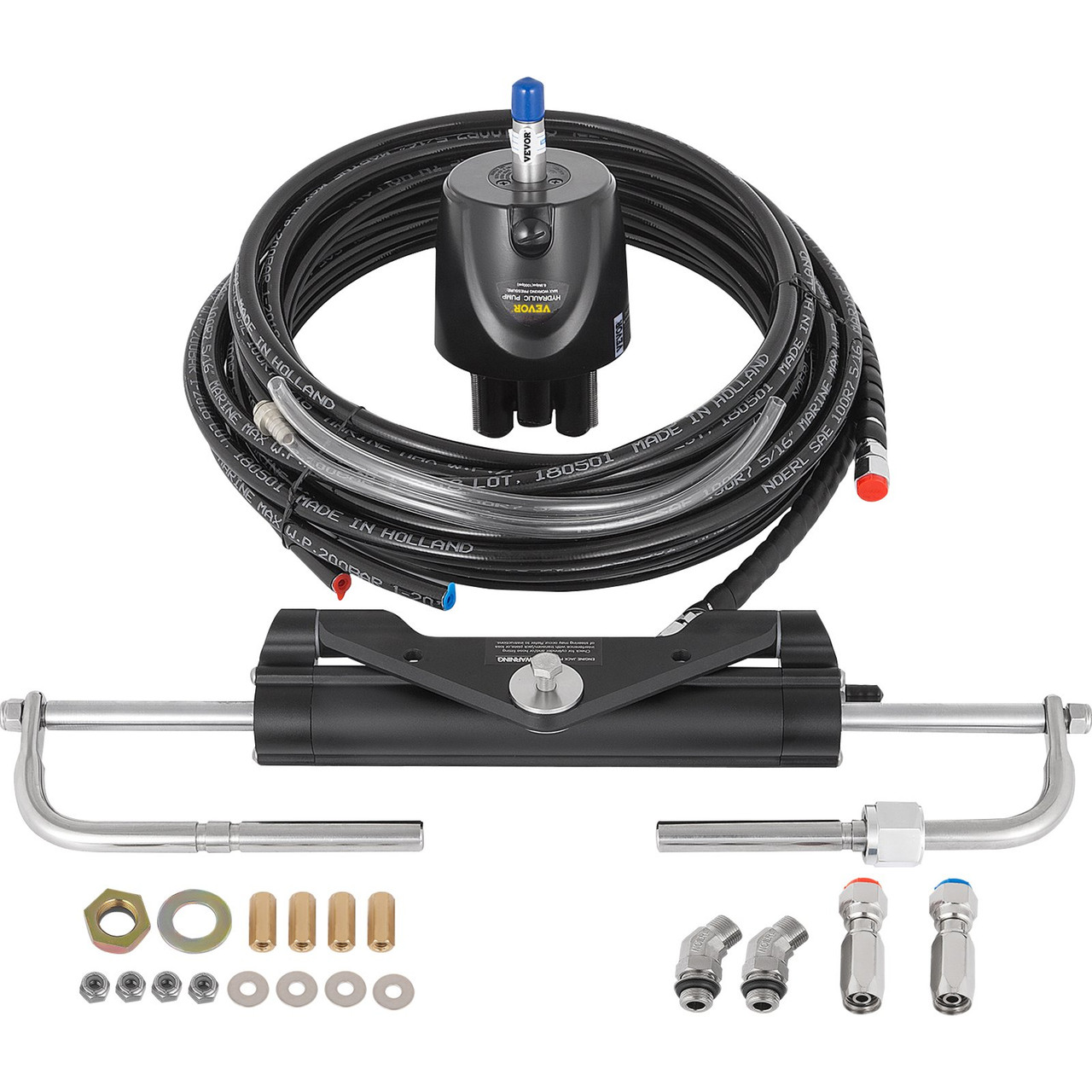 150HP Hydraulic Outboard Steering Kit Teleflex Marine S ystem