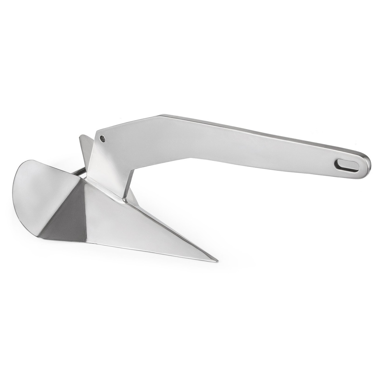 14lb 6.35 kg Stainless Steel Delta Style Boat Anchor Boats From 20-35 ft