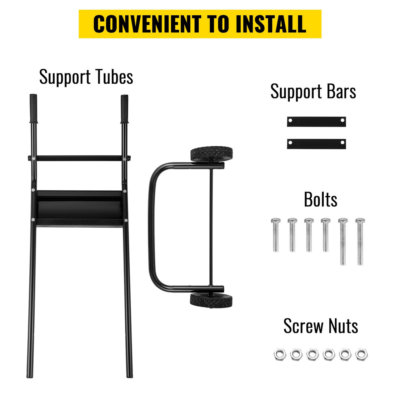 Boat Motor Stand, 130 LBS Outboard Motor Carrier, 60 KG Outboard Engine ...