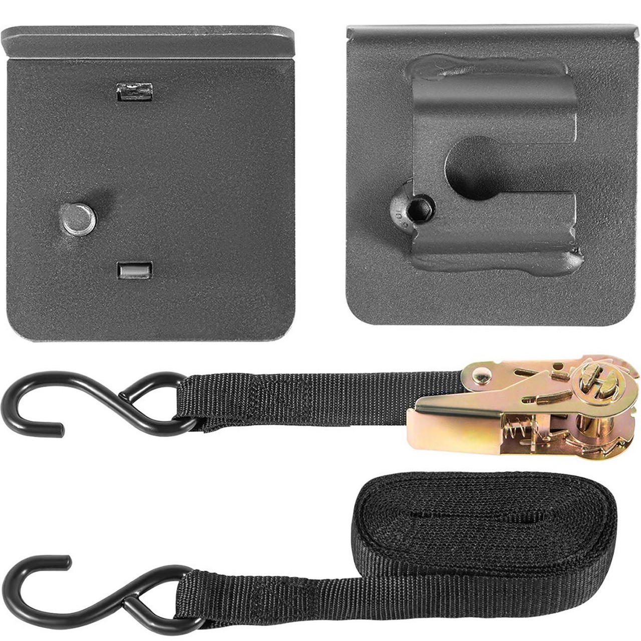 Truck Bed Extender Tailgate Extension 26" Aluminum Alloy Black Expander