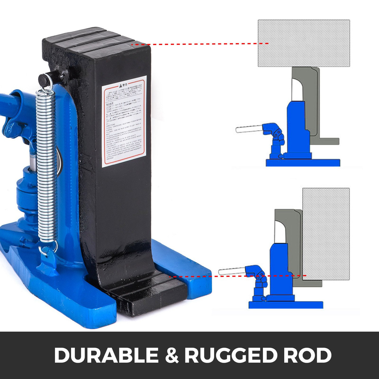Toe Jack Hydraulic Toe Jack 5 Ton Manual 11000lb Heavy Duty Auto Truck ...