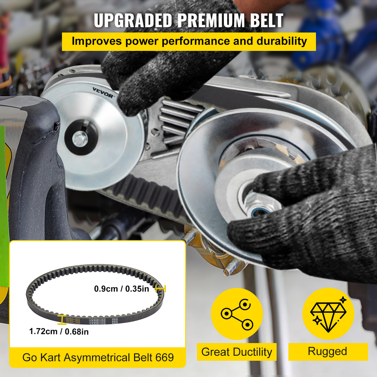 Go Kart Torque Converter Kit CVT Clutch 3/4" Replaces Comet TAV2 30-75 ...