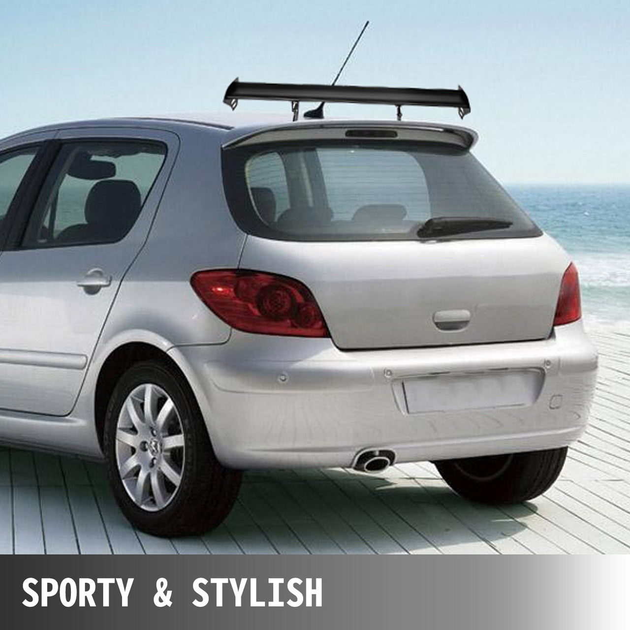 43.3inch Universal GT Wing Spoiler Lightweight Aluminum Single Deck ...