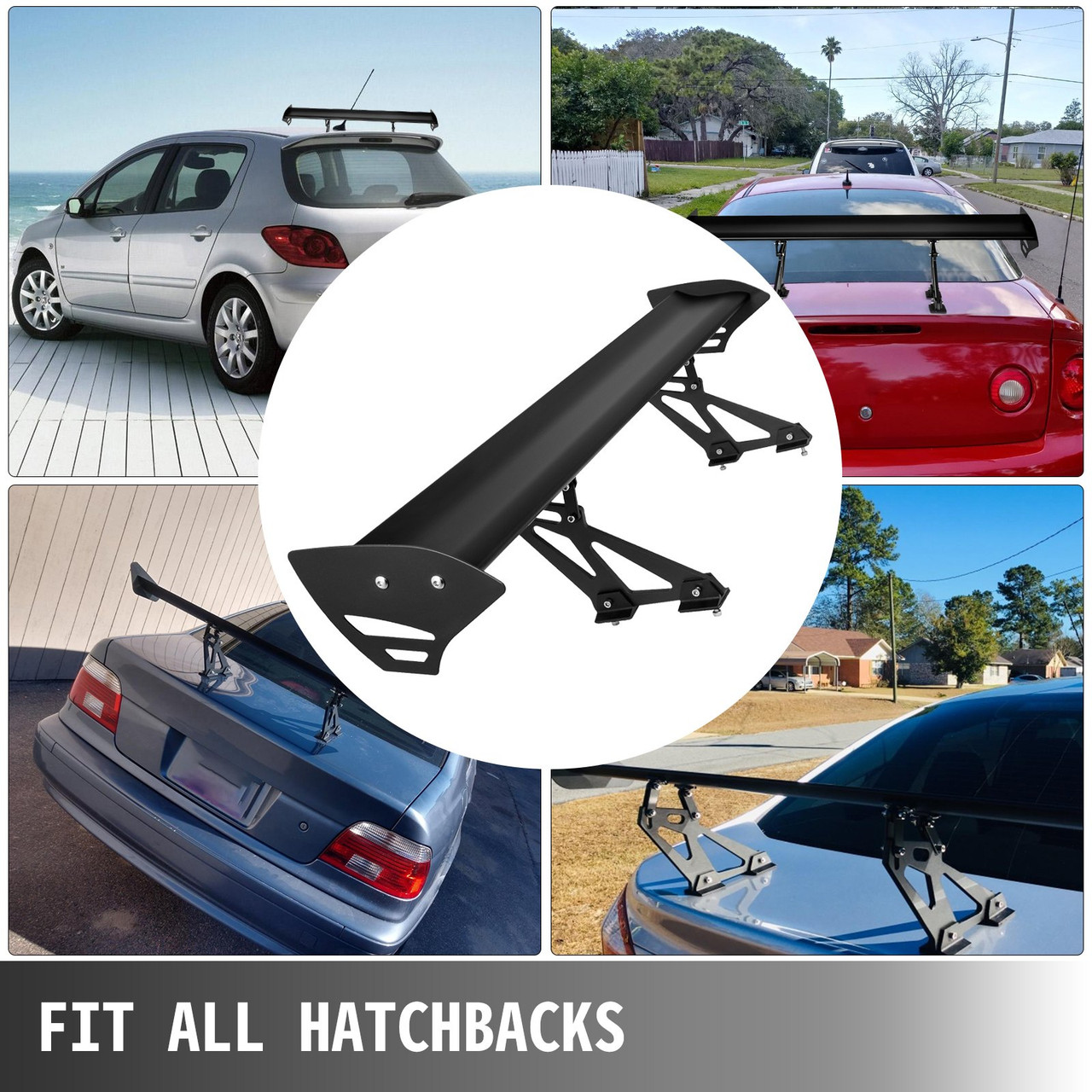 43.3inch Universal GT Wing Spoiler Lightweight Aluminum Single Deck ...