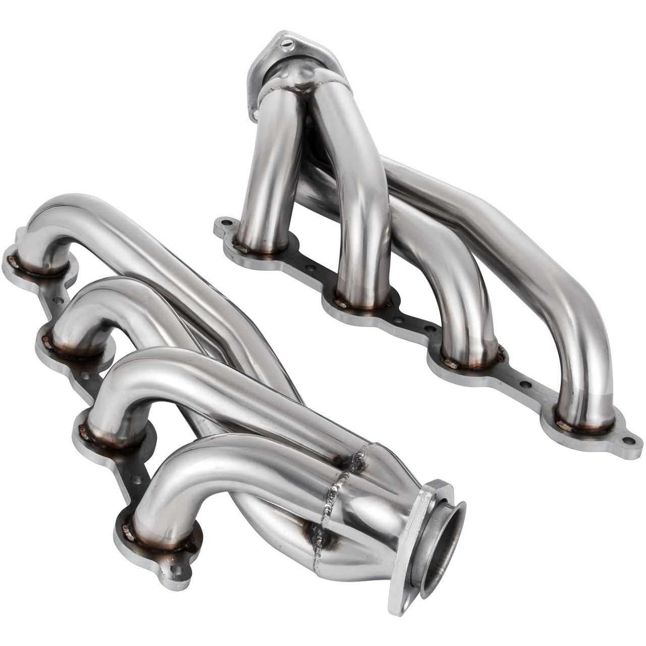 Set Ls Swap Exhaust Headers For Chevy Ls1 Ls2 Ls3 Ls6 Ls9 S10 Suv Truck ...