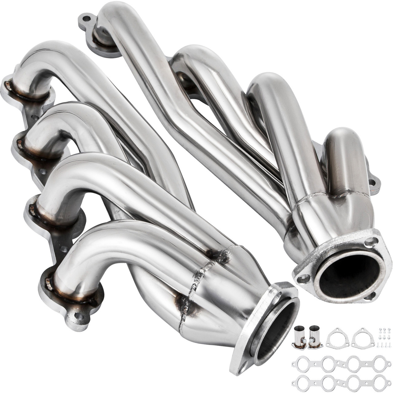 Set Ls Swap Exhaust Headers For Chevy Ls1 Ls2 Ls3 Ls6 Ls9 S10 Suv Truck ...