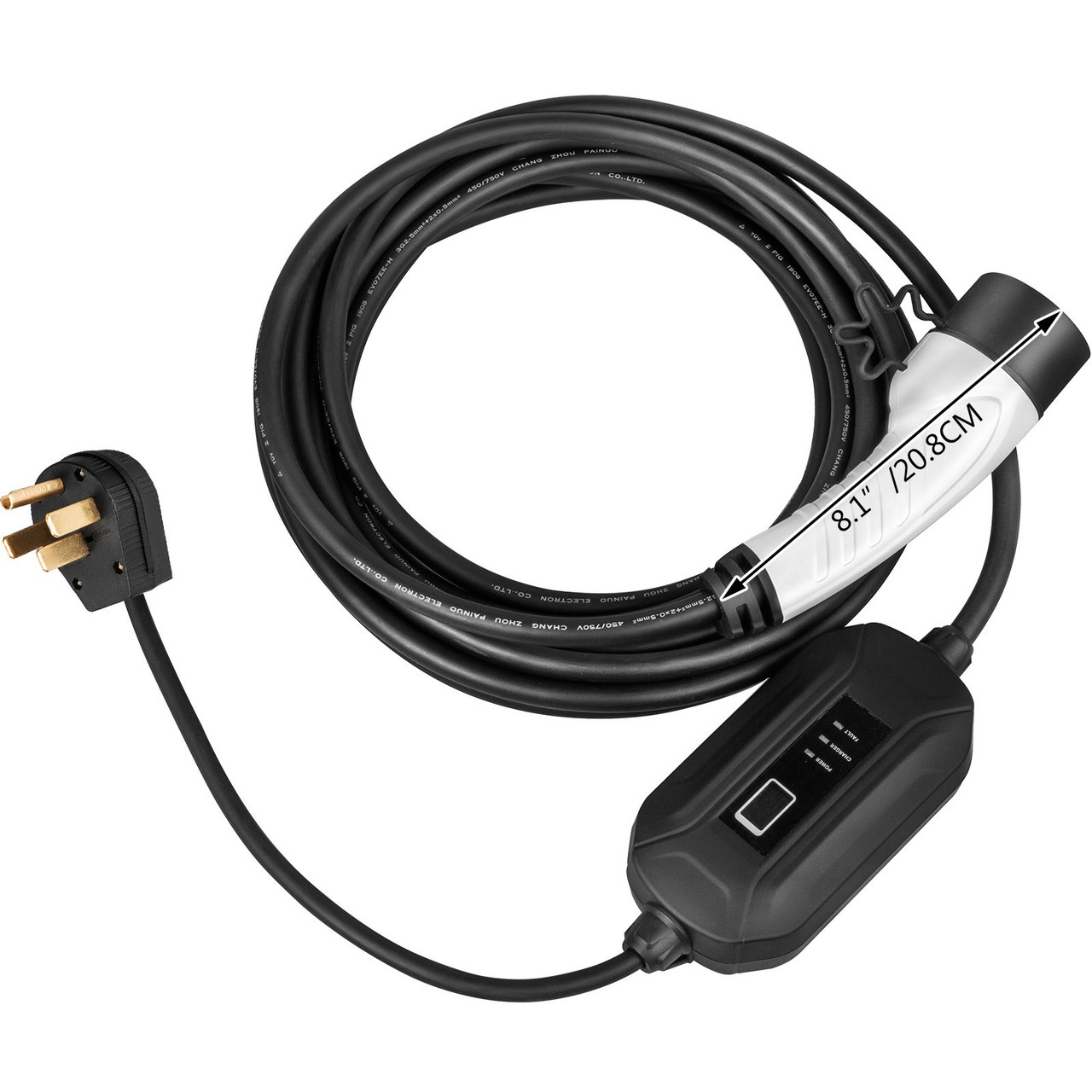 Level 2 Electric Car Charger EVSE BMW Leaf Chevy Volt BOLT 220/240 14 ...