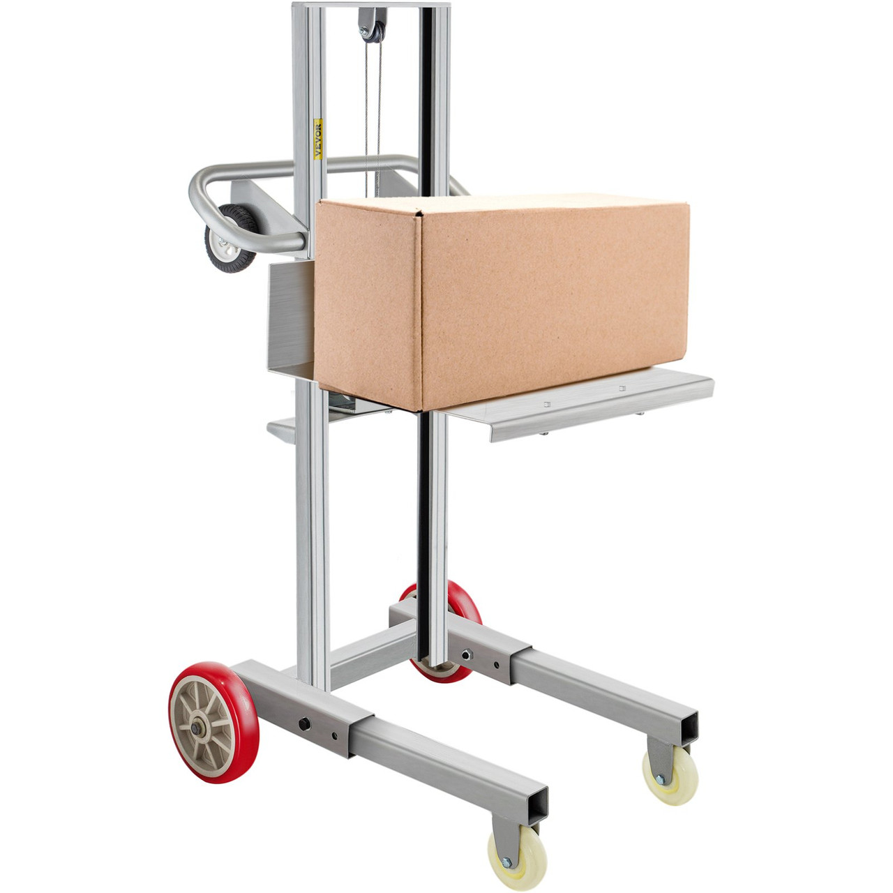 Manual Winch Stacker, 4.7" - 57" Height Range, 23.6" Length x 19.7 ...