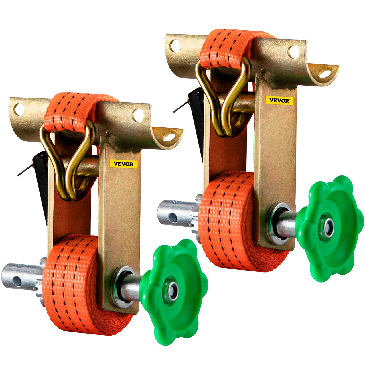 2 Inch OD Round Pipe Steel Mounting Frame, Yellow Zinc Plated Steel ...