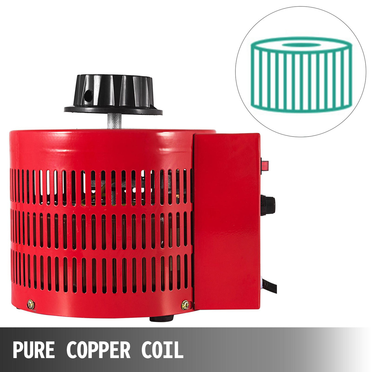 Variac Transformer Variable 1000va Ac Voltage Regulator 110v 1kva 60hz Pro