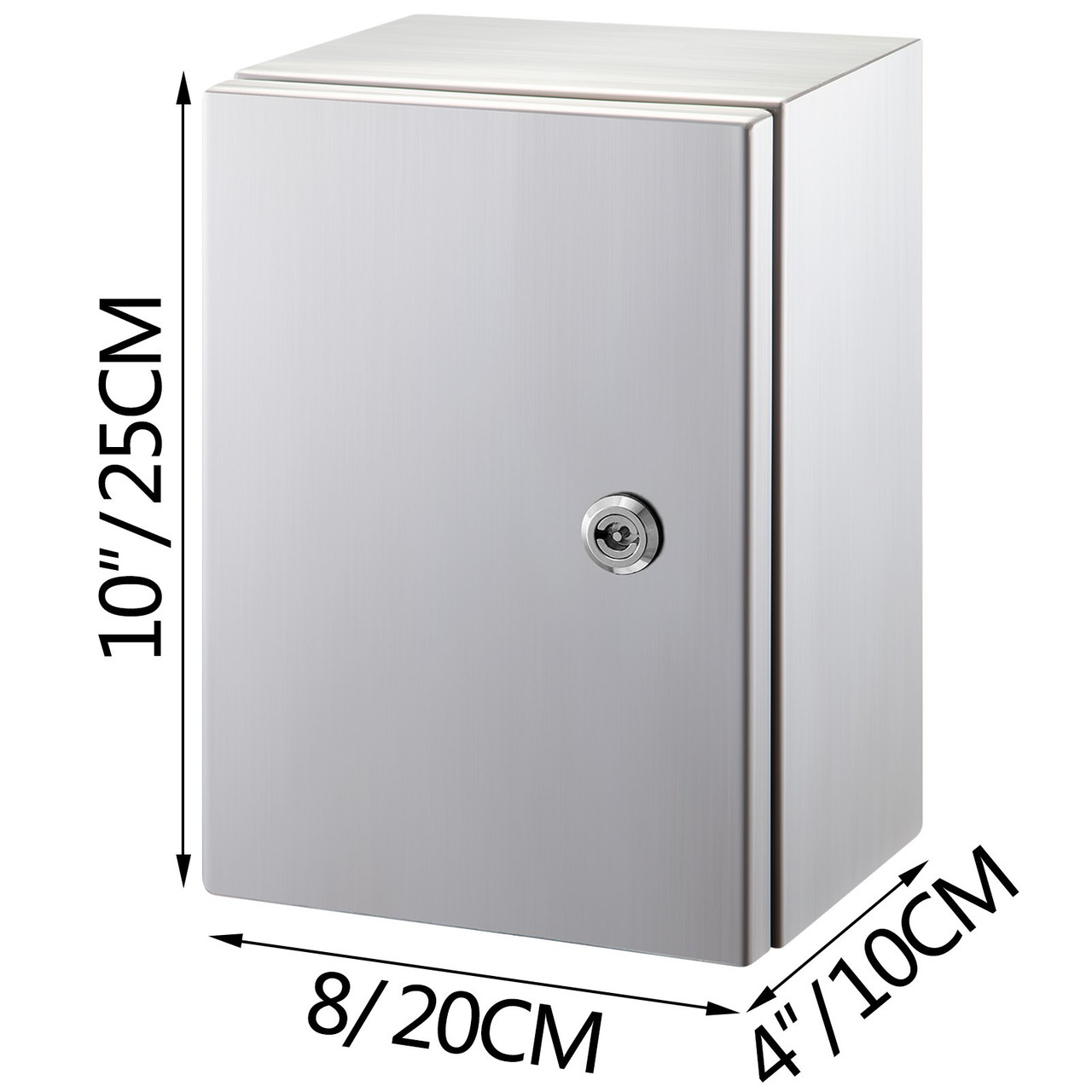 NEMA Steel Enclosure, 10 x 8 x 4'' NEMA 4X Steel Electrical Box, IP66 ...
