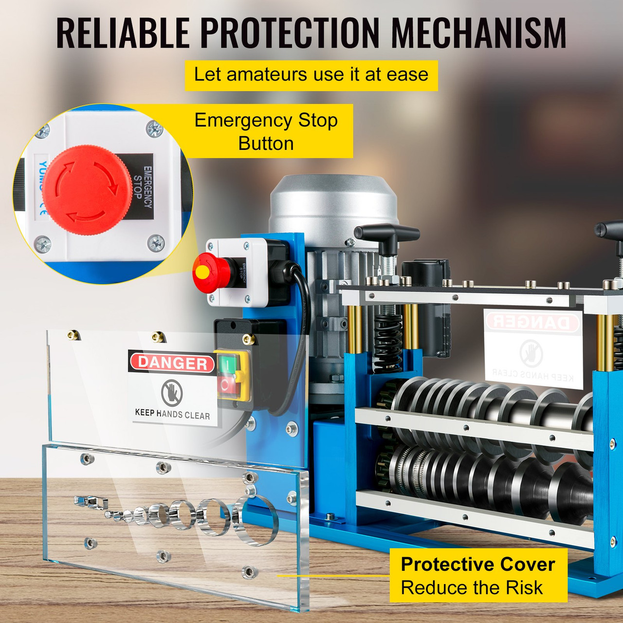 Cable Wire Stripping Machine 0.06 inch -1.5 inch,Portable Powered Wire ...