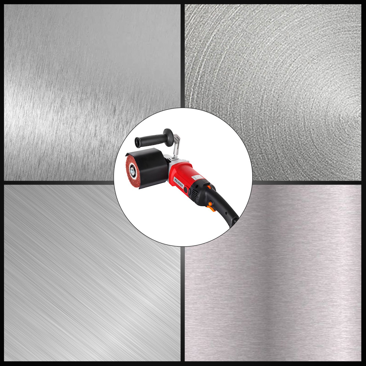 1200W Burnishing Polishing Machine 500-3000 RPM Handle Polishing ...