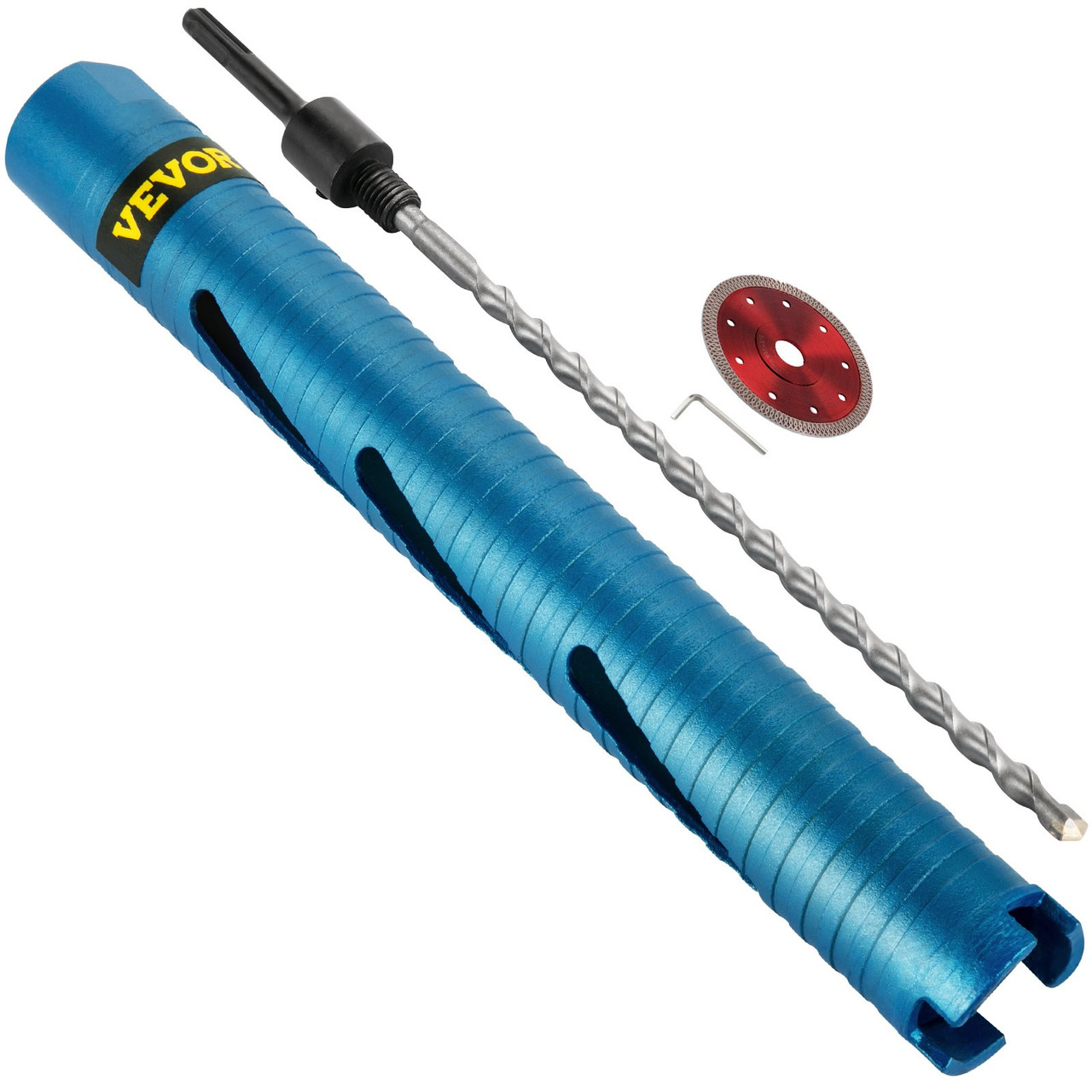Core Drill Diamond Dry Coring Bit 1.5" with Pilot Bit for Hard Concrete