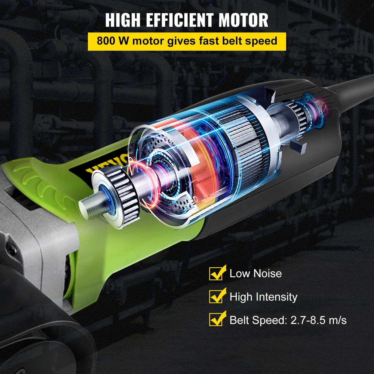 Pipe Tube Polisher Sander 7'/180 mm Max Pipe Diameter,Sander Polisher ...