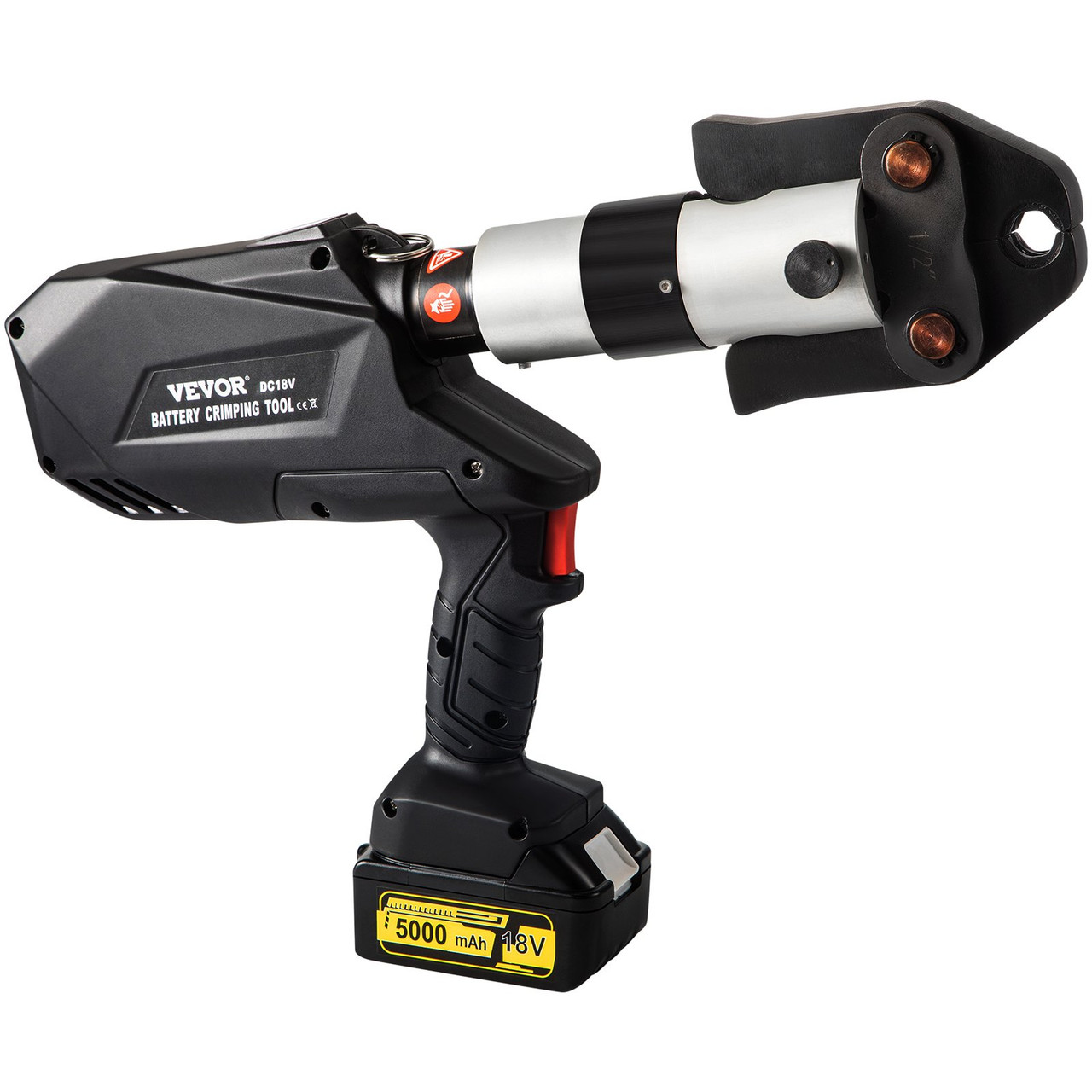 Propress Tool Kit Crimp Ring 18V Machine for Copper w/ 6 Crimping Jaws