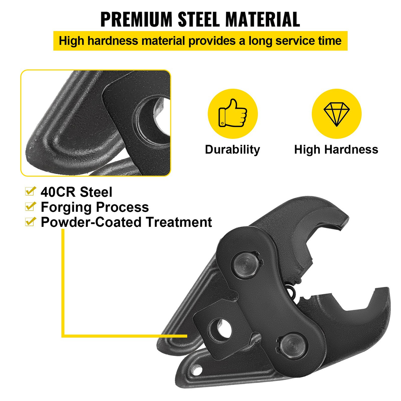 Compact Propress Jaw 1/2" 3/4" 1" Propress Compact Press Jaw 40 Cr ...