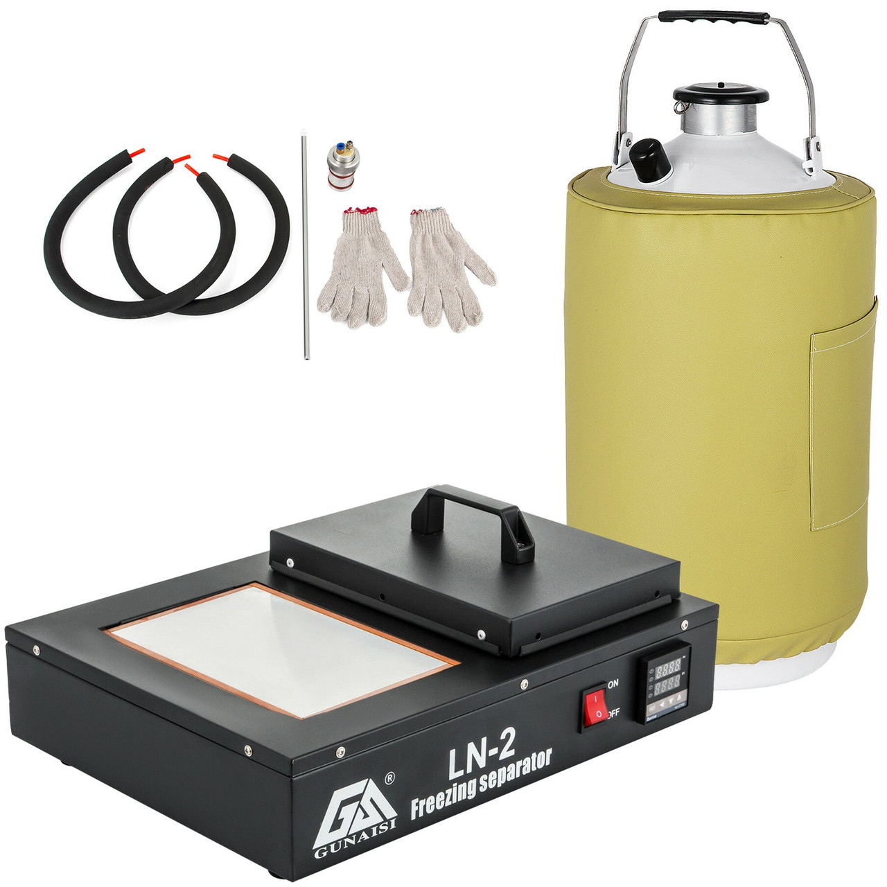 Liquid Nitrogen Frozen Separator Lcd Separating Machine With 10l Tank