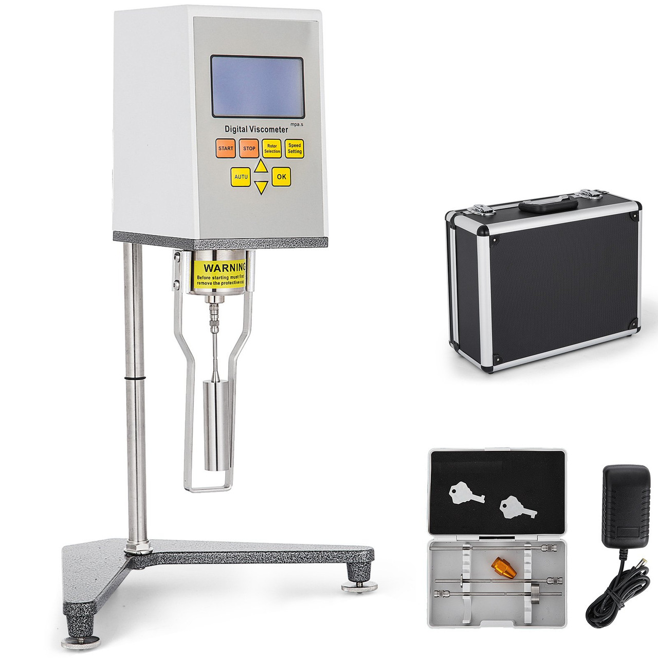 Ndj-9s Digital Rotational Viscosity Meter Newton Liquid Viscometer ...