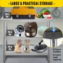 Outdoor Food Prep Table, 24x14x33 in Commercial Stainless Steel Table ...