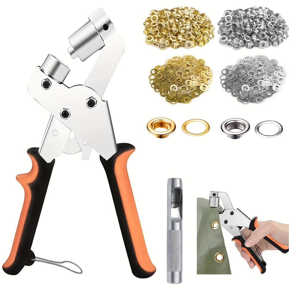 [Complete Eyelet Punch Set] 200pcs 10mm Eyelet Punch Set - Complete DIY ...