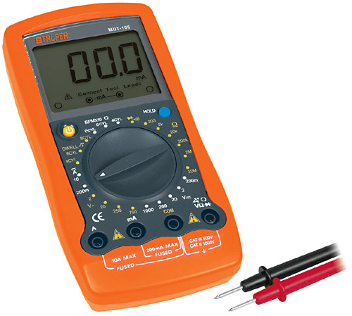 Industrial Multimeter, Large Screen (10403)