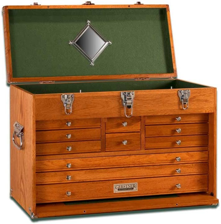 Gerstner International GI-T24 Red Oak 11-Drawer Top Chest