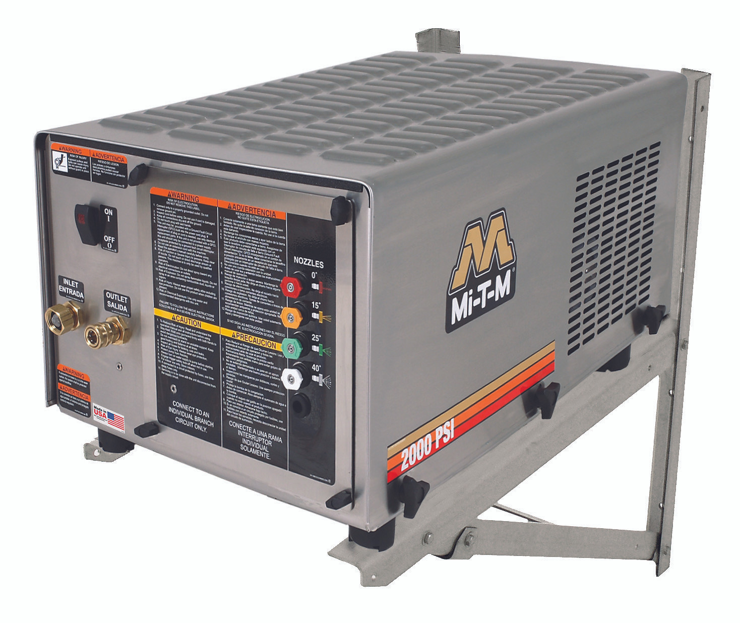 Mi-T-M CW-2004-SME1 Cold Water Pressure Washers, CW Premium Series ...