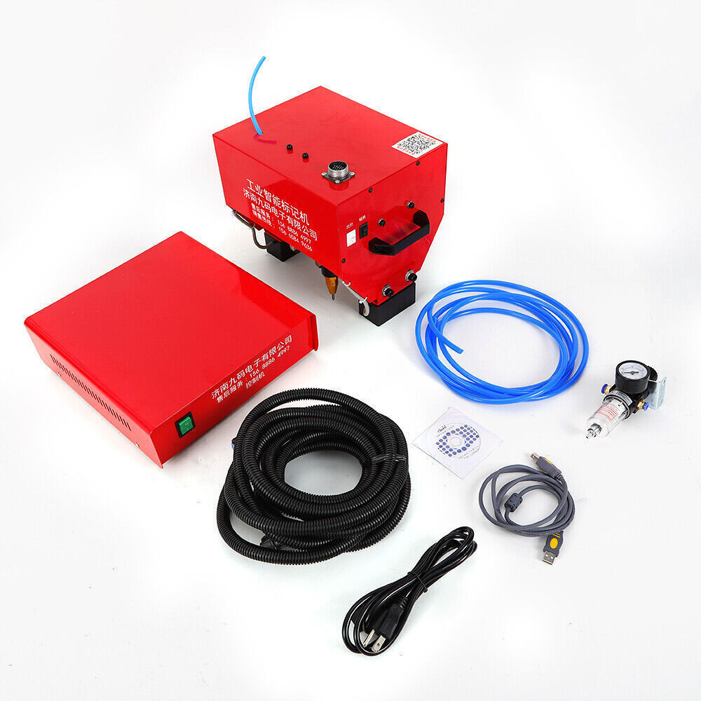 VIN Code Numbers Marking Pneumatic Metal/ Dot Peen Mark Engraving ...