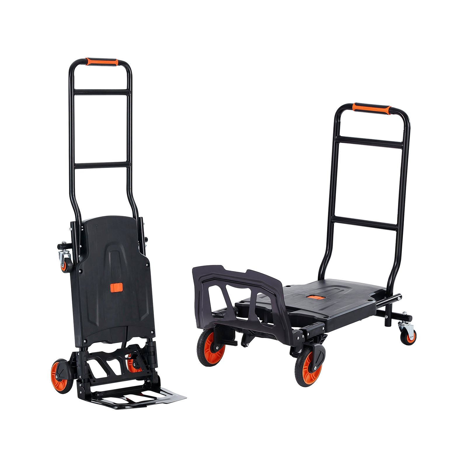 Aluminum Hand Truck, 2 in 1, 300 lbs Load Capacity, Heavy Duty ...