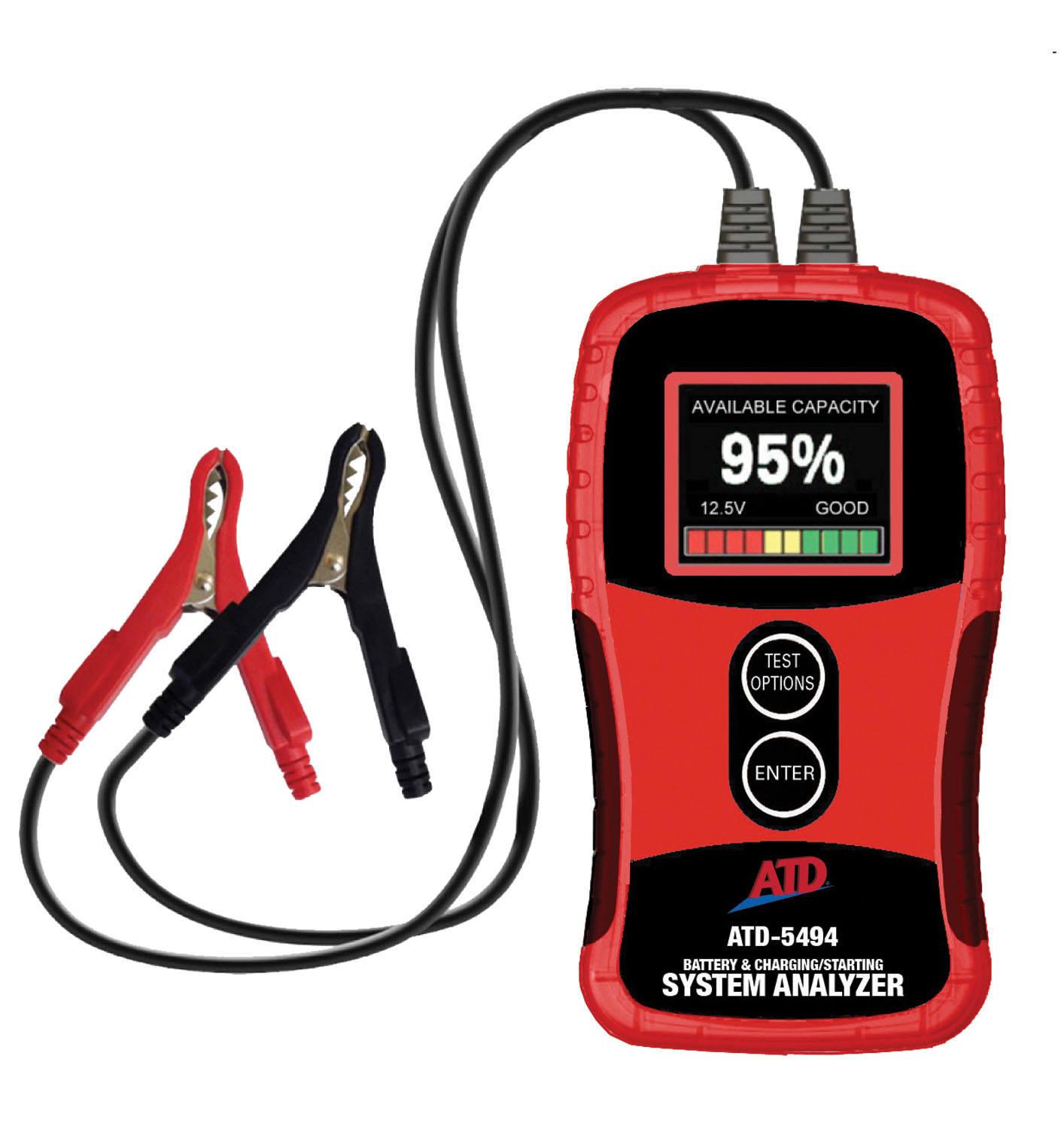 ATD Tools 12V Battery & Charging/Starting System Analyzer (ATD-5494)
