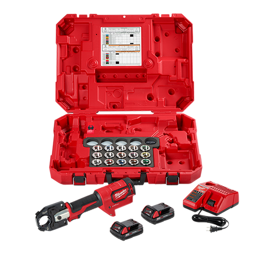 The M18™ FORCE LOGIC™ 600 MCM Crimper is the Most Accurate Way to Crimp ...