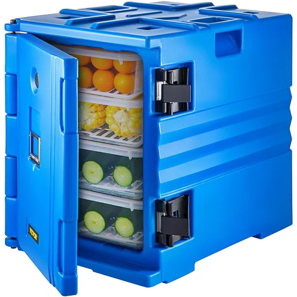 Insulated Food Pan Carrier, 82 Qt Hot Box for Catering, LLDPE Food Box ...