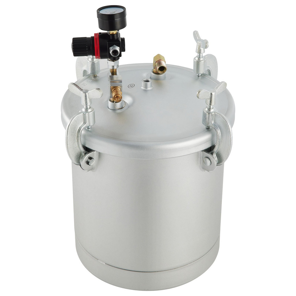 Paint Tank 10L Pressure Pot Paint Sprayer 2.5 Gallon Pressure Spray Gun ...