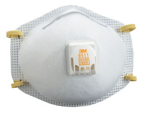 Particulate Respirator 07185, N95 3M-7185