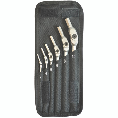 6 Pc. Metric Long Handle Hex Key Set