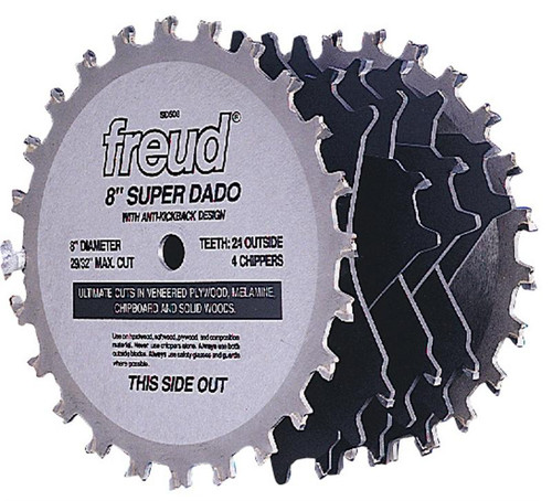 Freud Super Dado 8-Inch Stack Dado SD508