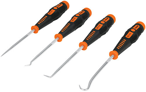 Truper Precision Pick And Hook Set , Picks And Hooks Set 4 Pieces #14210