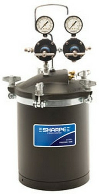 2.5 Gallon Pressure Pot with Dual Regulators