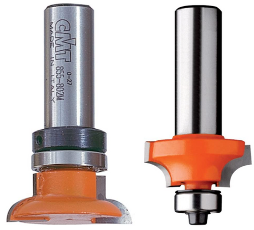CMT 855.802.11,1'' + 1/4''',Ovolo Sash Router Bit Sets