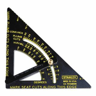 Stanley Premium Adjustable Quick Square Layout Tools, 6 3/4 in ...