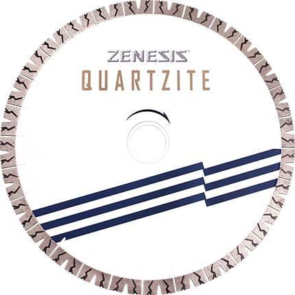 Diamond Vantage 12 x .125 x 60/50mm ZENESIS Quartzite Bridge Saw Blade