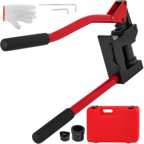 Manual Lever Sheet Metal Stud Punch Corrosion Resistance Puncher Alloy ...