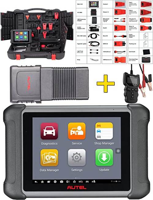 MaxiSYS Upgraded MS906 MS906BT Wireless Vehicle OBD2 Scanner Code ...
