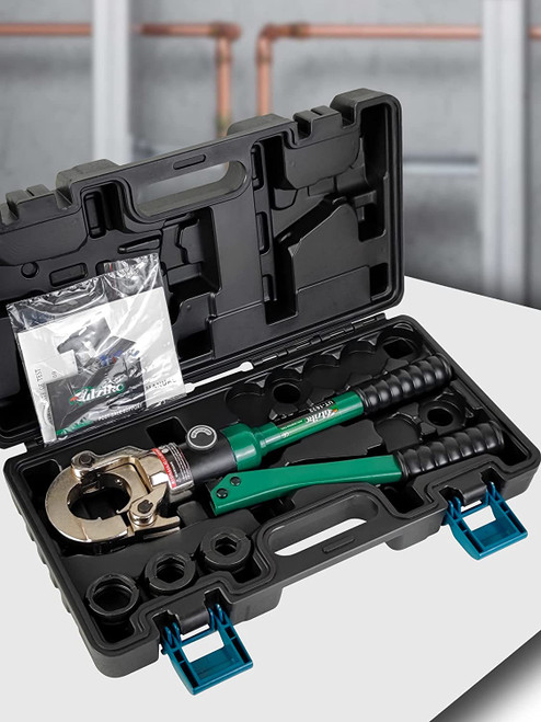 Copper Tube Fitting Crimping Tool Copper Pipe Crimper Press with 1/2