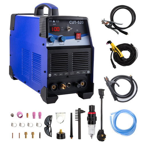 TIG/MMA Plasma Cutter CT520D 3 in 1 Combo Welding Machine Tig Welder ...