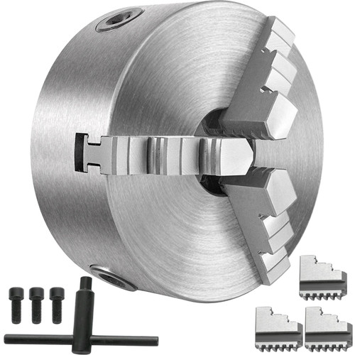 K11-160 Lathe Chuck 6", Metal Lathe Chuck Self-centering 3 Jaw, Lathe ...