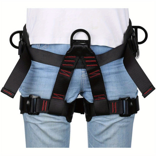 Climbing belts, Thicken Professional Half Body Safety Belt Climbing ...