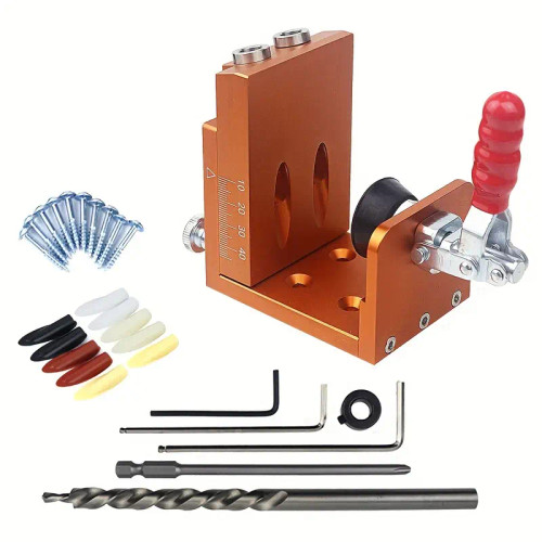 Tool For Quick Positioning And Drilling Of Oblique Holes At A 15-degree ...
