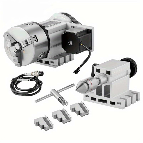 Dividing Head, K11-100mm 3-Jaw Chuck, CNC Router Milling Machine ...